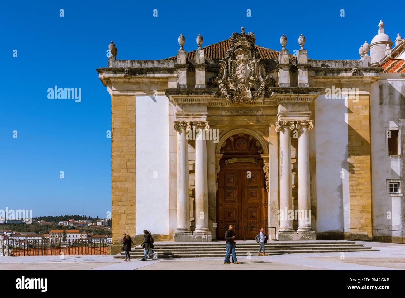 Coimbra joanina library hi-res stock photography and images - Alamy
