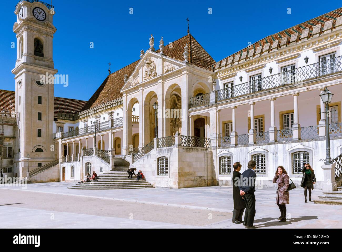 Coimbra university tower hi-res stock photography and images - Alamy