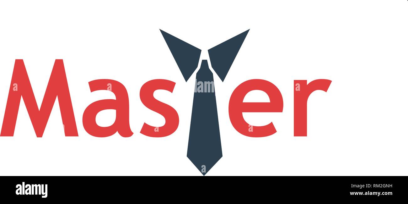 master business man creative logo template vector illustration icon ...