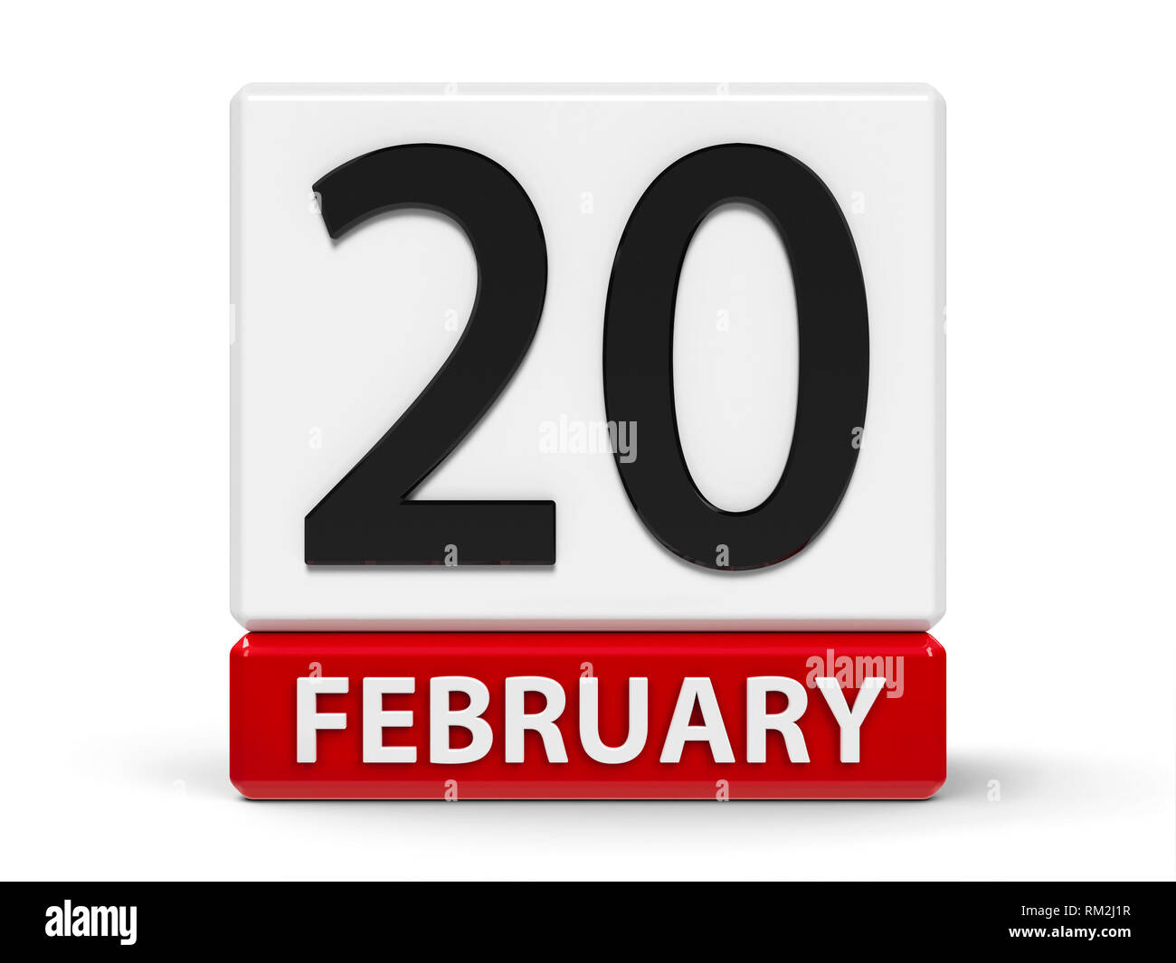 20 february icon hi-res stock photography and images - Alamy
