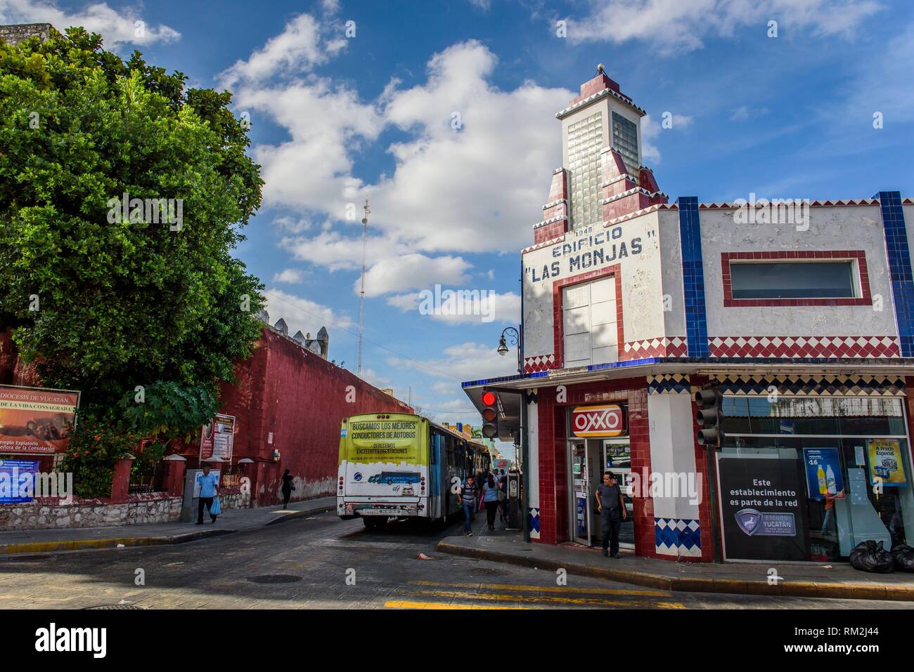 Merida historic center hi-res stock photography and images - Alamy