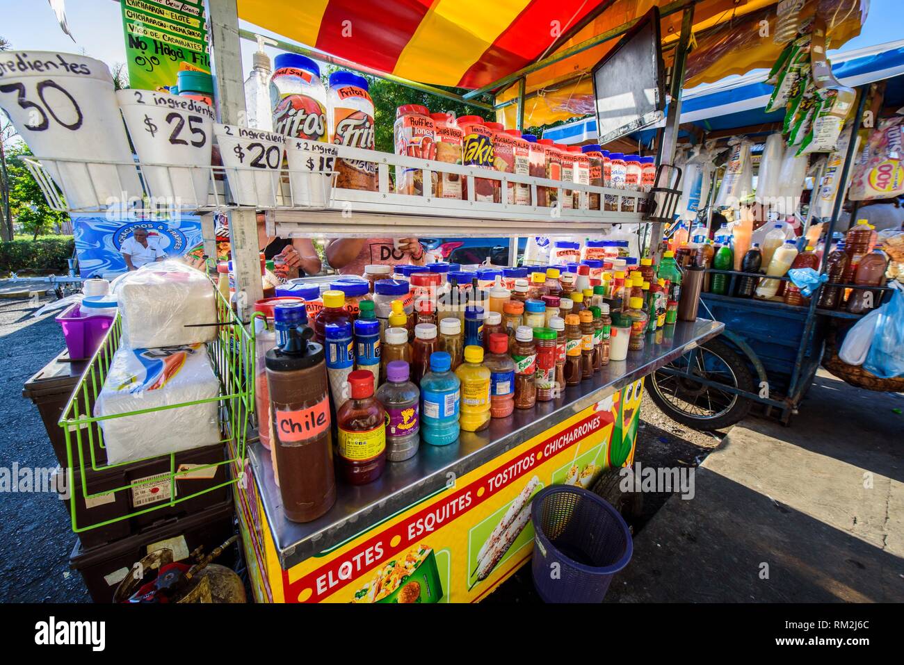Mexico yucatan street hi-res stock photography and images - Alamy