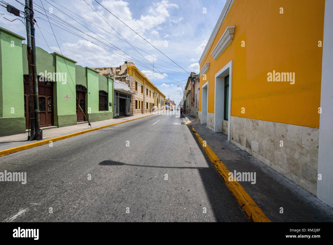 Merida Mexico Mexican Colonial Colors High Resolution Stock Photography ...