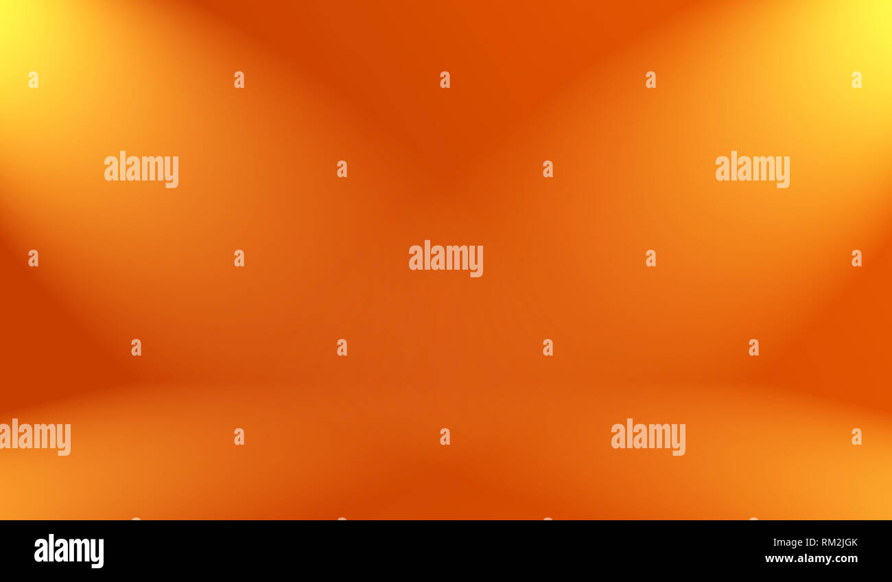 Abstract smooth Orange background layout design,studio,room, web ...