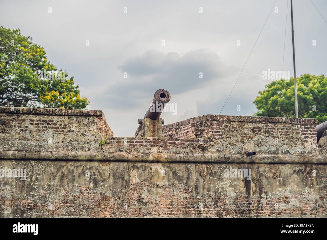 Fort Cornwallis in Georgetown, Penang, is a star fort built by the ...
