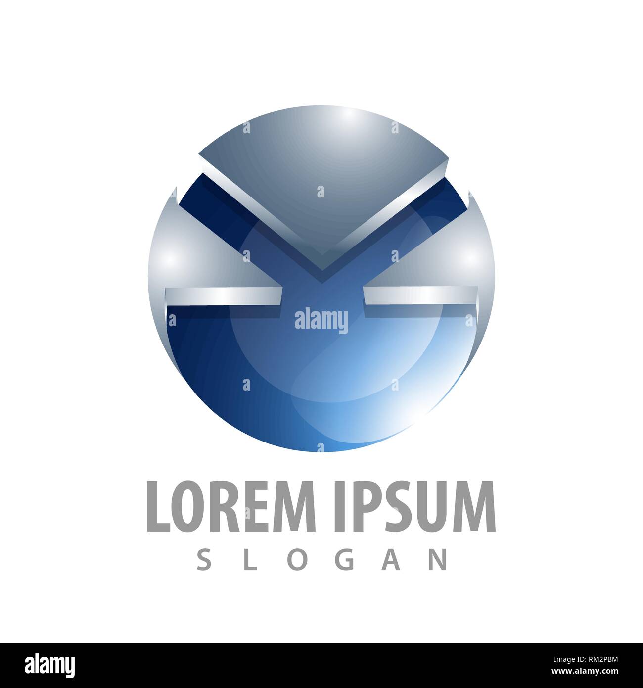 Abstract global technology sphere logo concept design. Symbol graphic ...