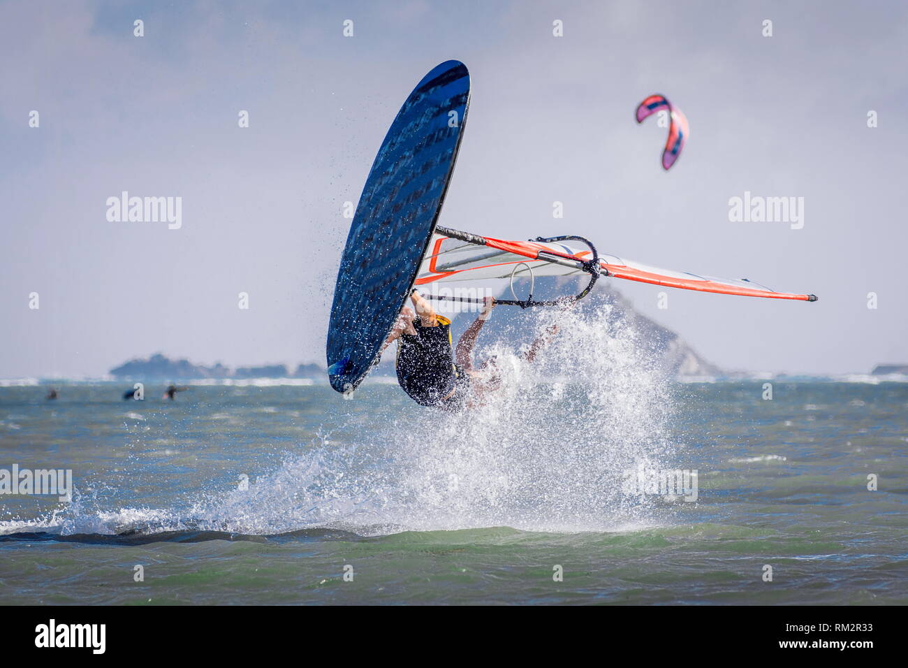 Windsurf jump hi-res stock photography and images - Alamy