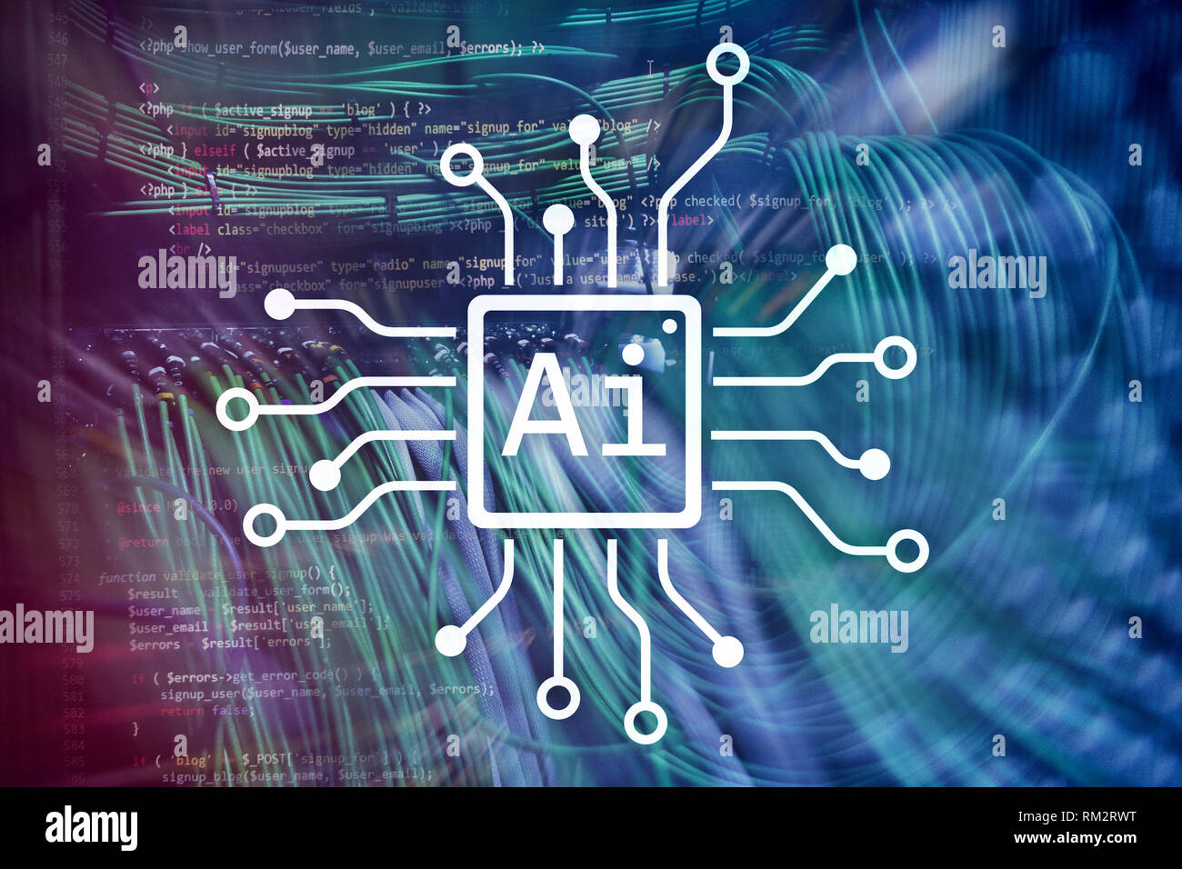 AI, Artificial intelligence, automation and modern information ...