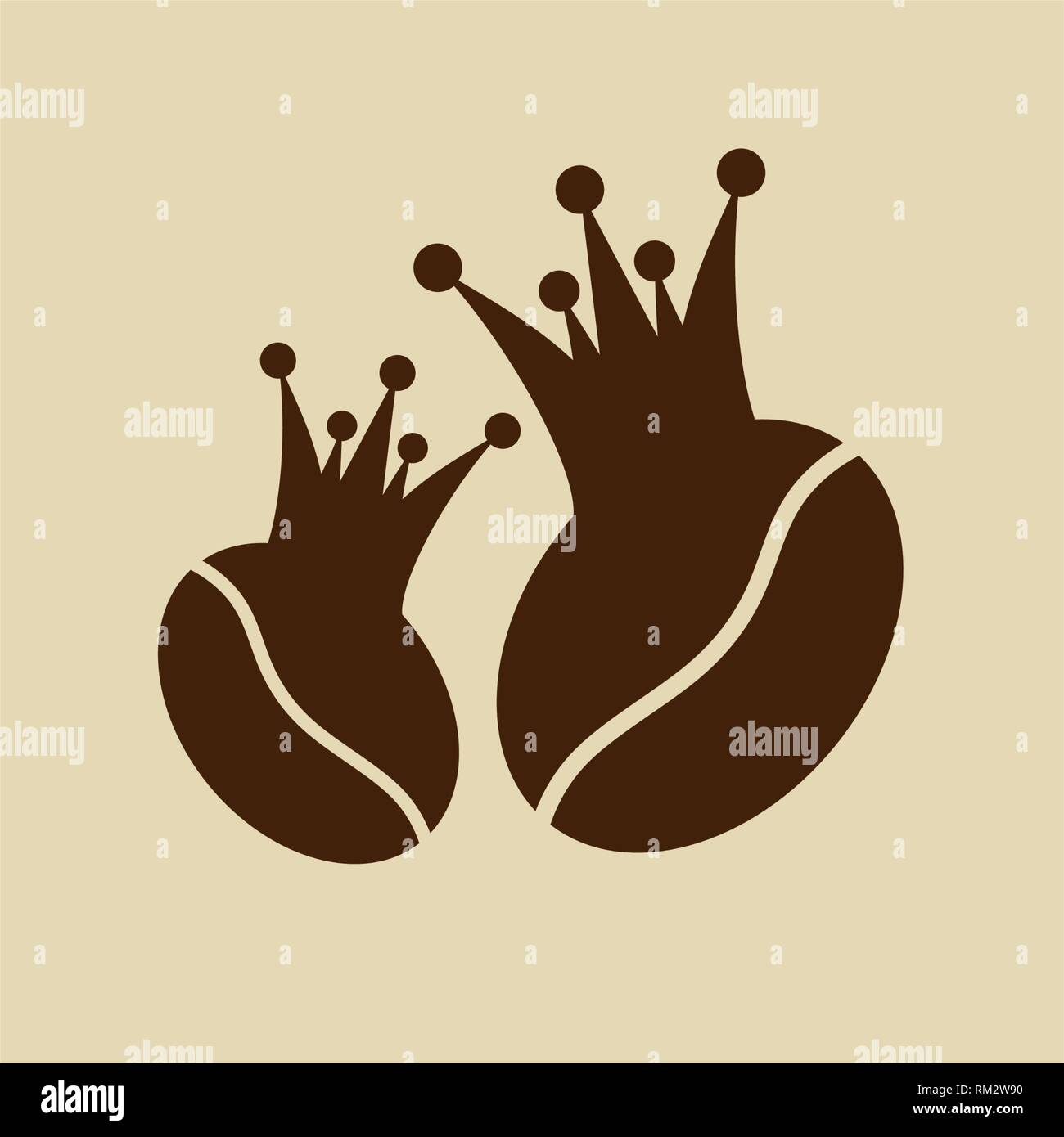 Coffee bean icon Stock Vector Image & Art - Alamy