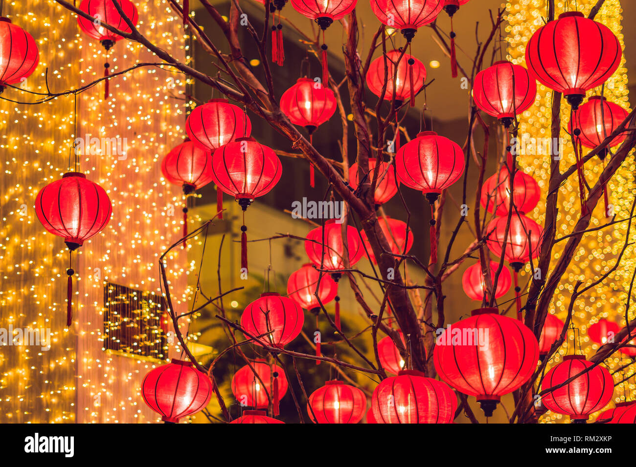 Vietnamese lanterns hi-res stock photography and images - Alamy