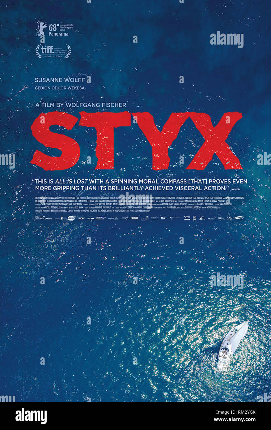 STYX, US poster, 2018. © Film Movement / Courtesy Everett Collection ...