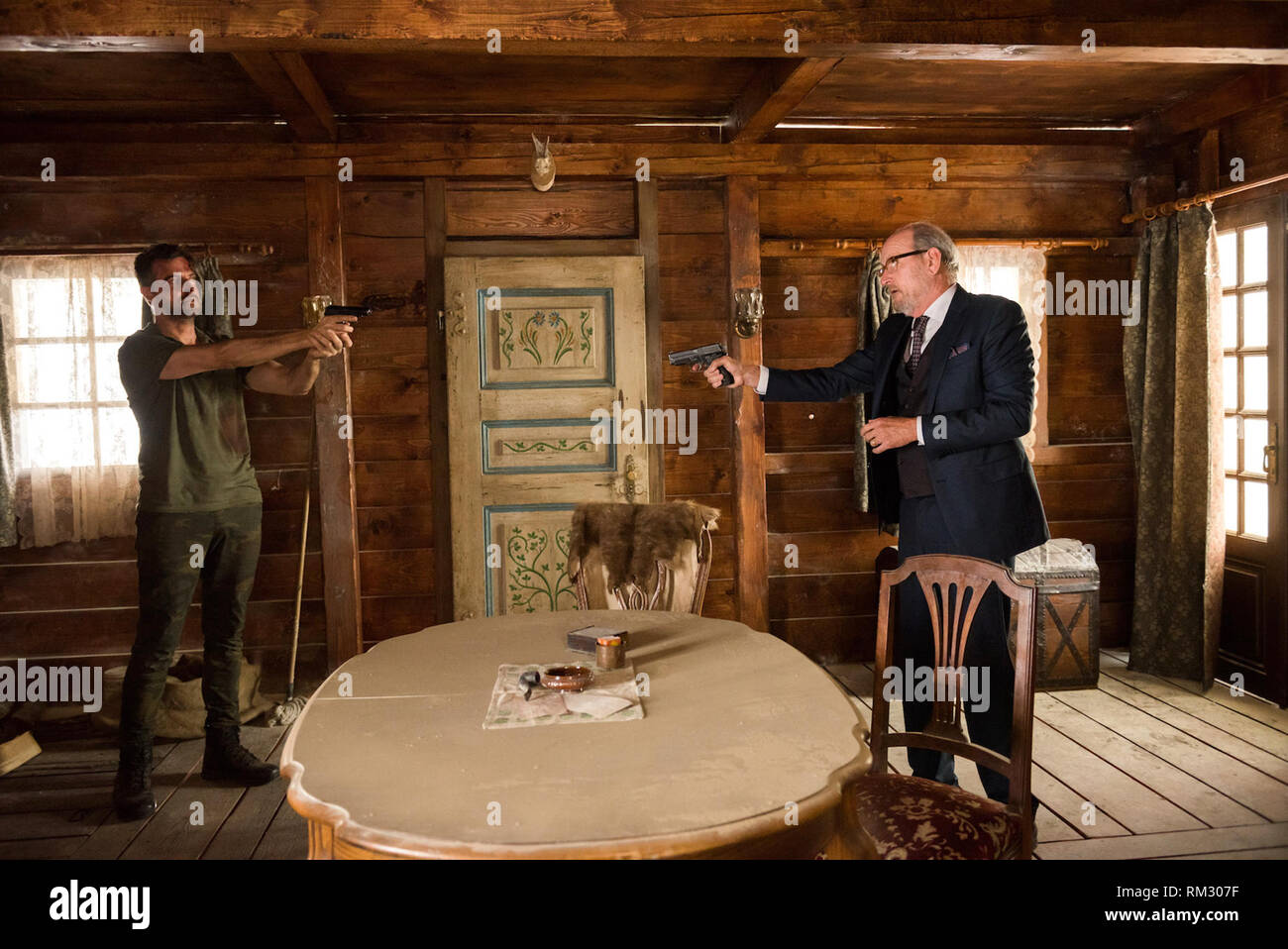 BERLIN STATION, from left: Richard Armitage, Richard Jenkins, 'The Green Dacha', (Season 3, ep ...