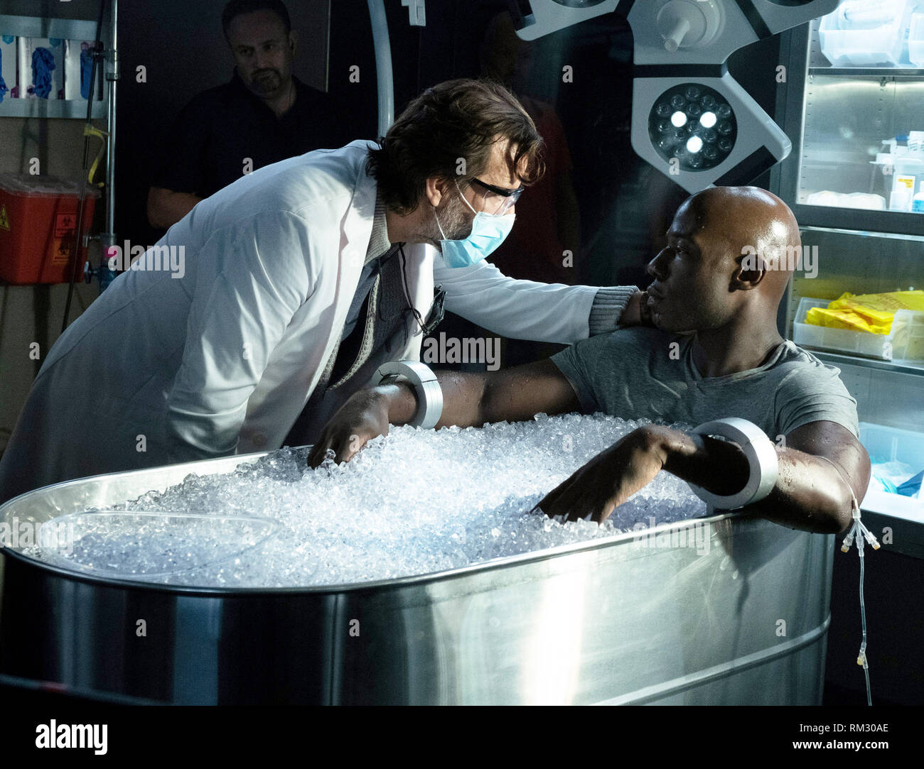 THE PASSAGE, from left: Henry Ian Cusick, McKinley Belcher III, 'Whose ...