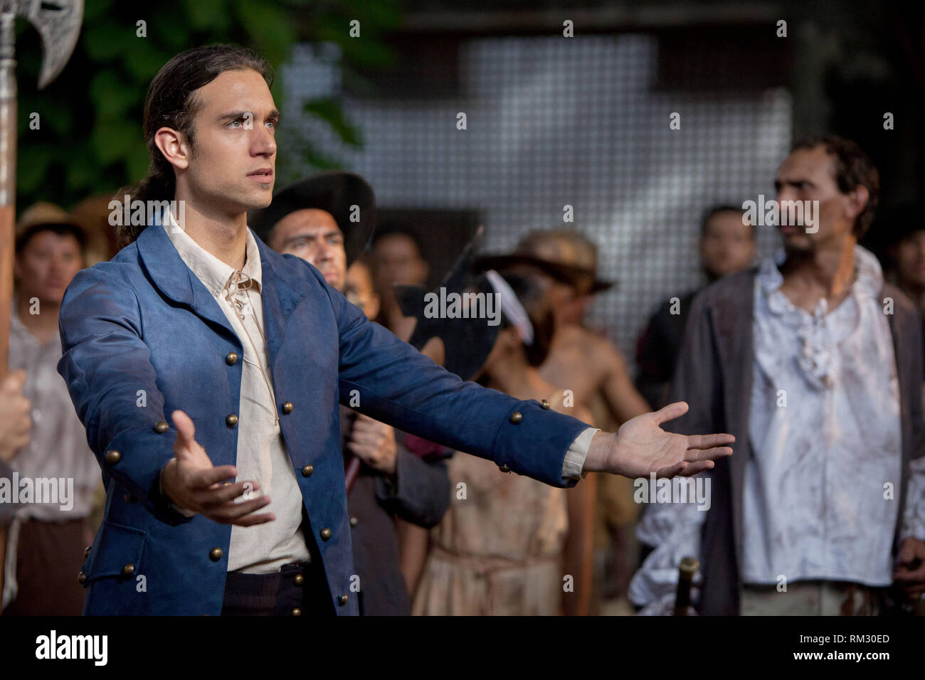 ALWAYS A WITCH, (aka SIEMPRE BRUJA), Lenard Vanderaa (arms spread ...