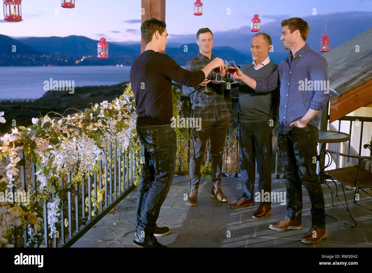 VALENTINE IN THE VINEYARD, from left: Madison Smith (back to camera ...