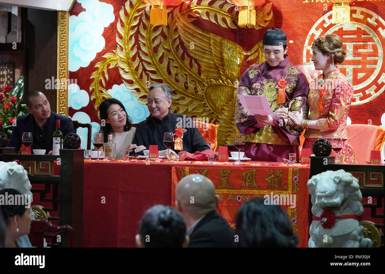 WHITE DRAGON, (aka STRANGERS), Jason Wong (left), Jackie Lam (2nd from ...