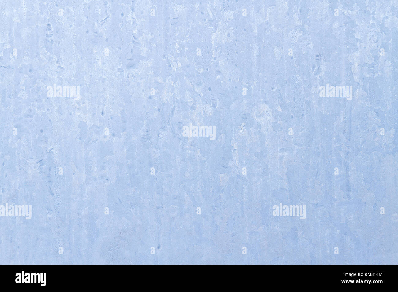 Frosty patterns on a frozen ice box in the early morning Stock Photo ...