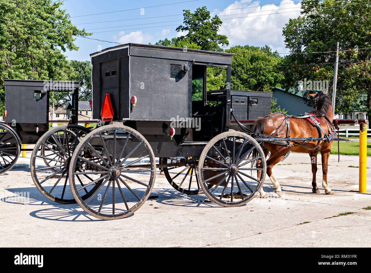 Horse & Carriage Stock Photo - Alamy