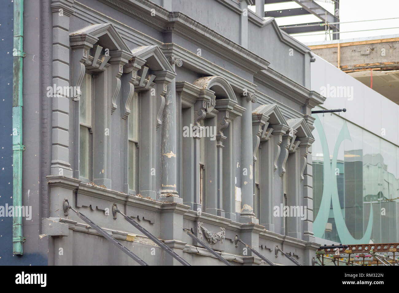 Christchurch, New Zealand - 25 August, 2016: Exterior facades of ...