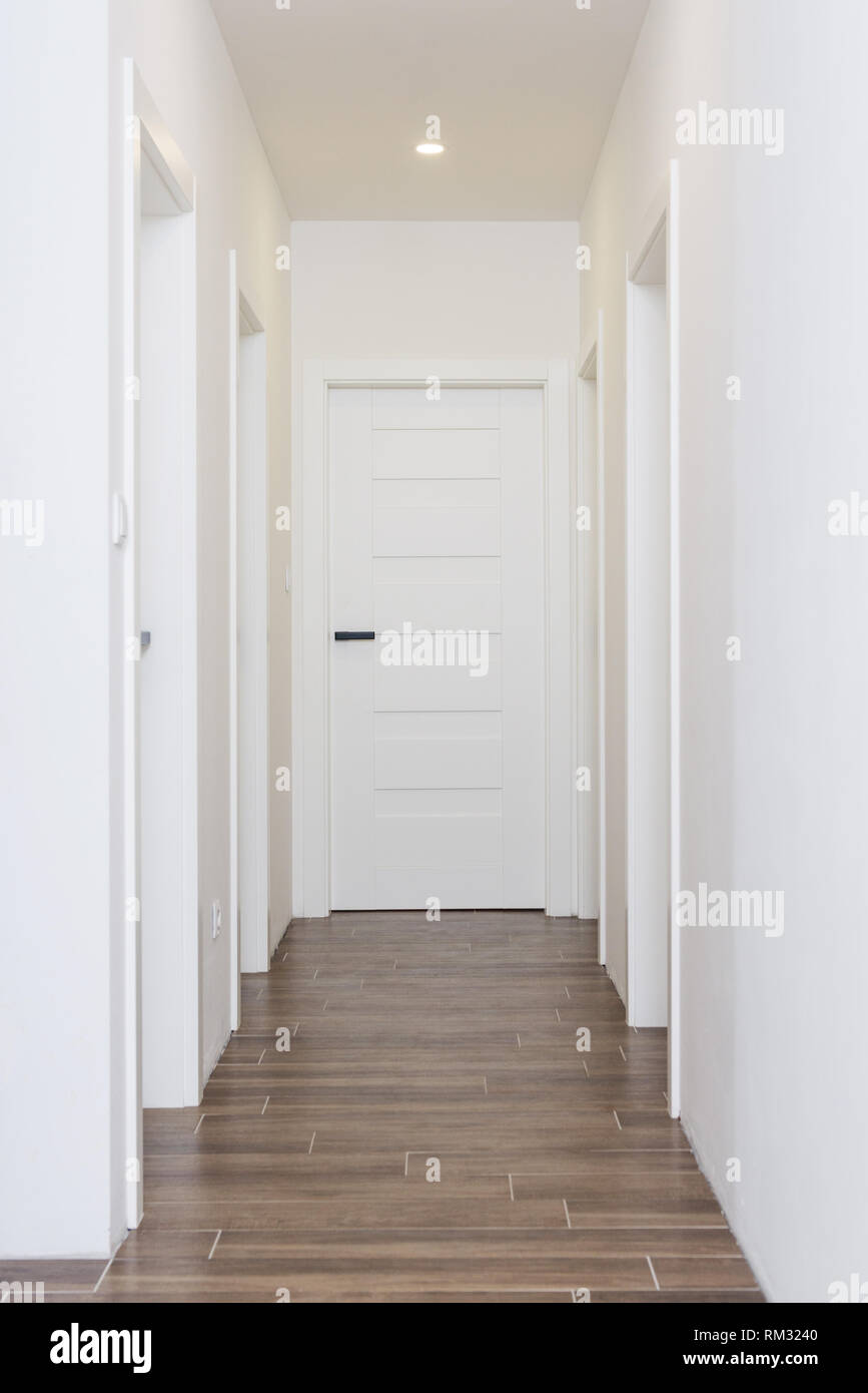 Hallway Of Closed Doors