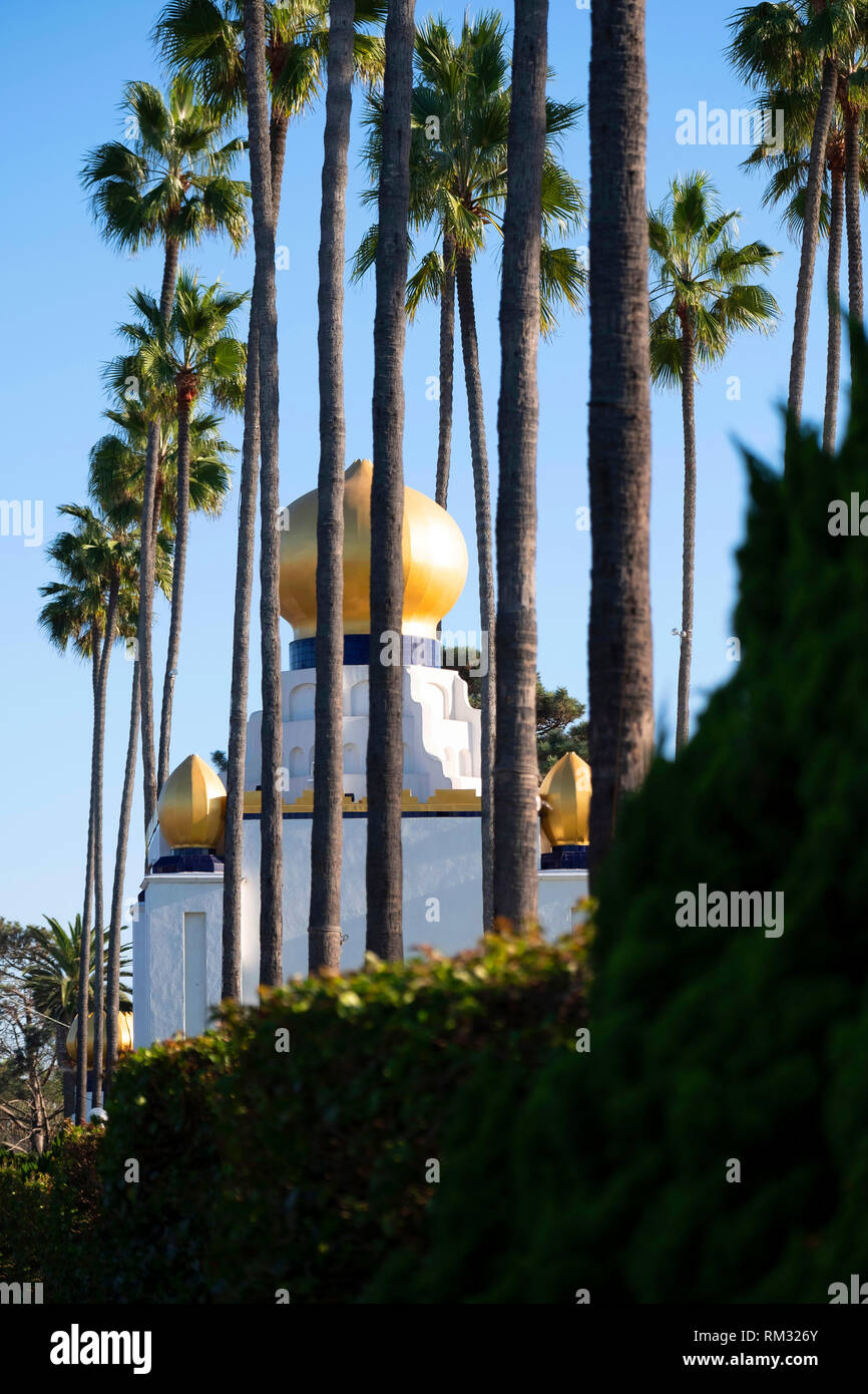 Self Realization Fellowship building on the main street of Encinitas ...