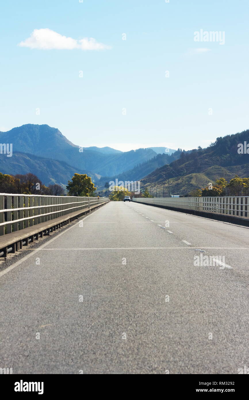 A state highway bridge in scenic New Zealand Stock Photo - Alamy