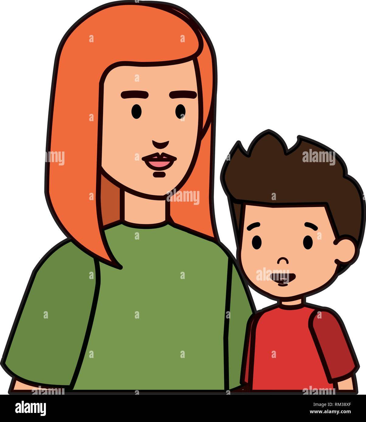 Mother mon Stock Vector Images - Alamy