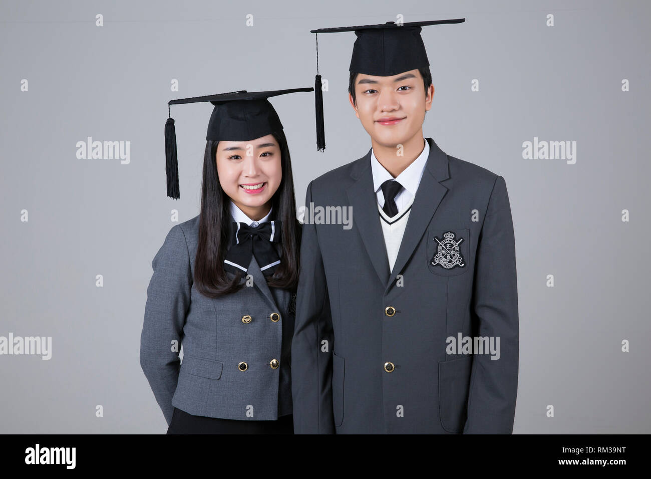 High school graduation korea hi-res stock photography and images - Alamy
