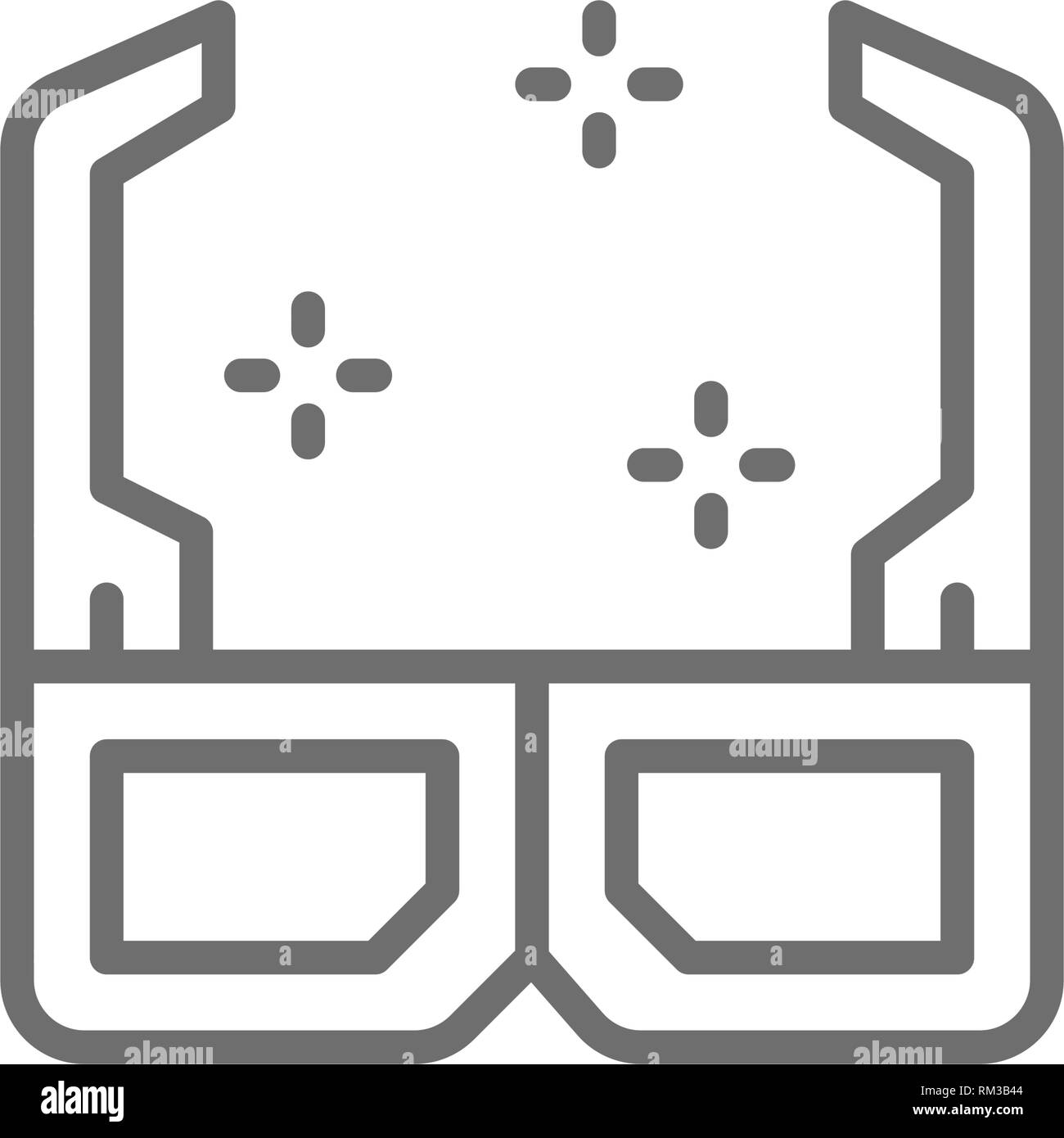Cine 3d Stock Vector Images - Alamy