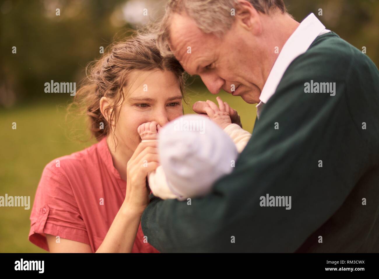 Couple age difference child hi-res stock photography and images - Alamy