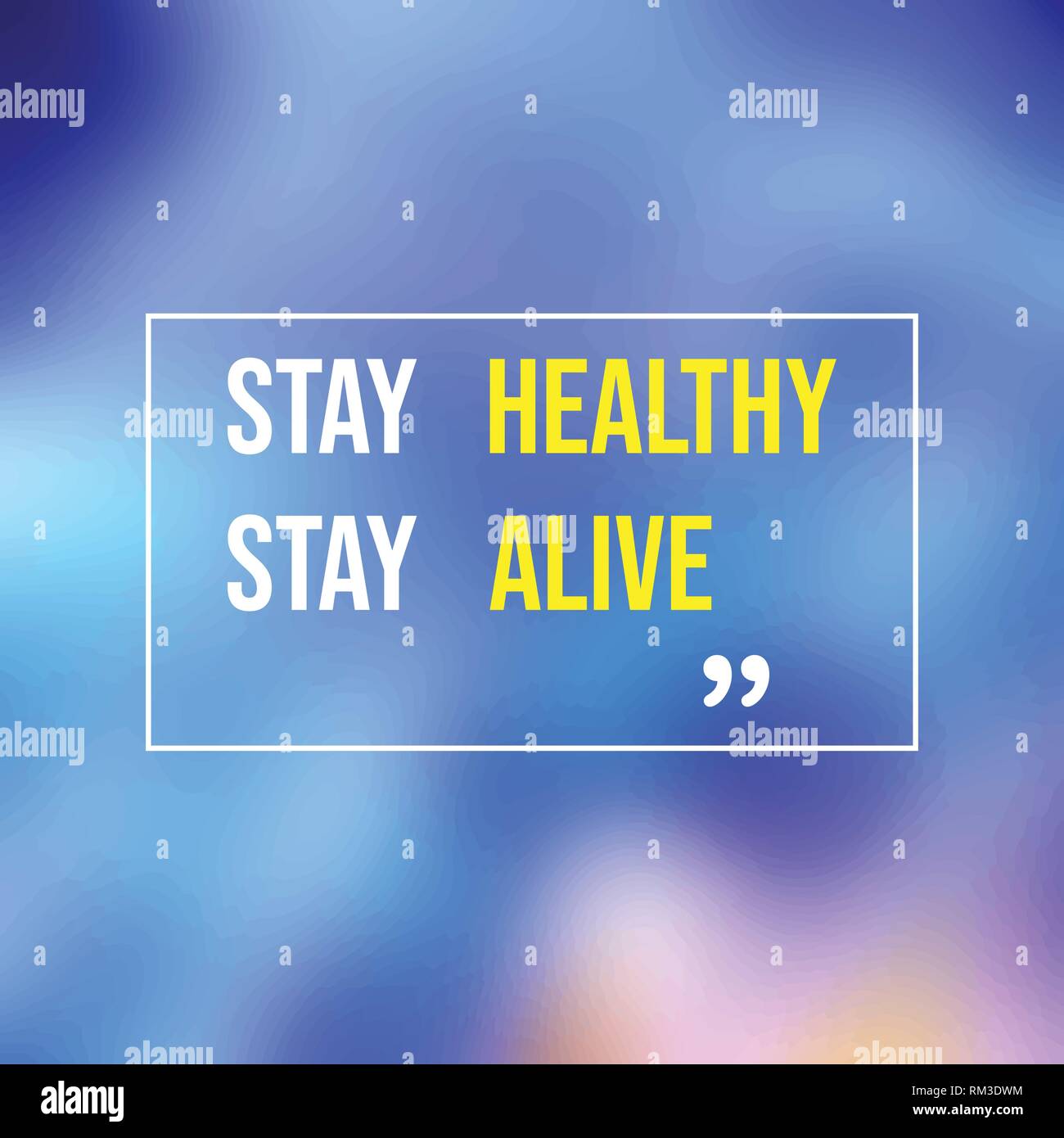 Stay alive Stock Vector Images - Alamy