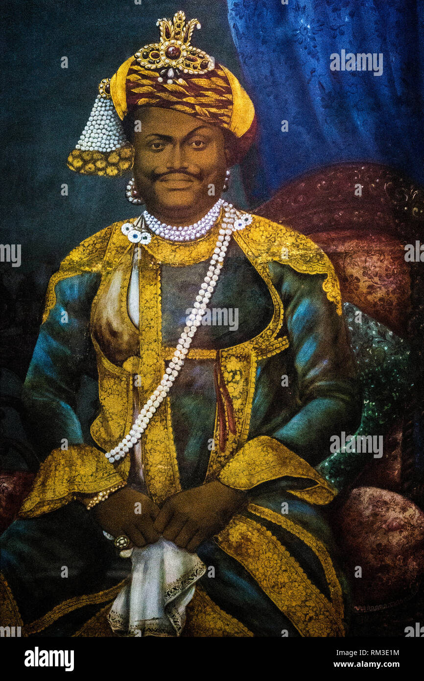 Portrait of sayajirao gaekwad iii hi-res stock photography and images ...