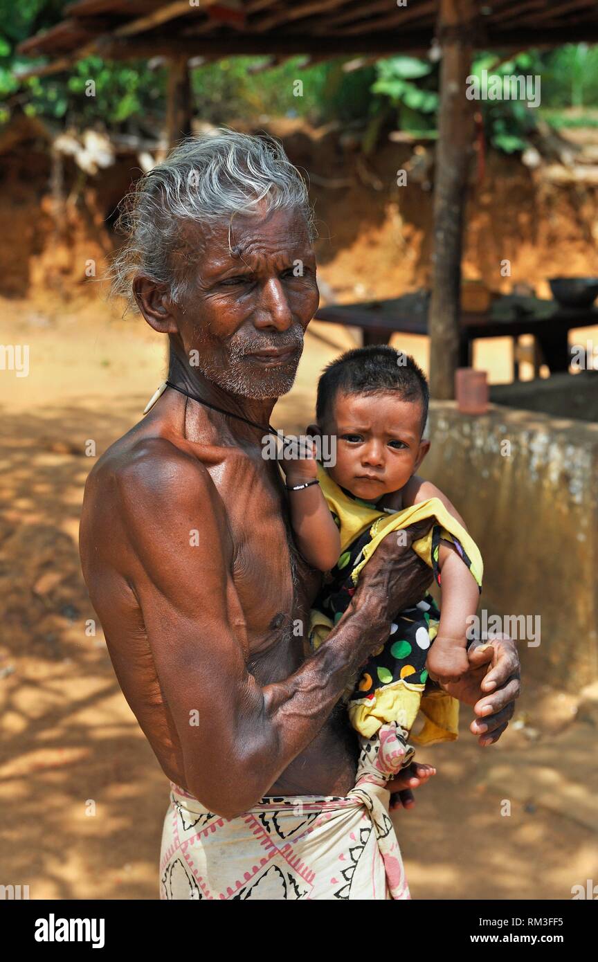 Indian old man child hi-res stock photography and images - Alamy
