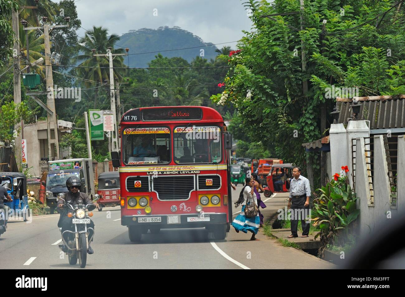 Bus sri lanka transport vehicle hi-res stock photography and images - Alamy