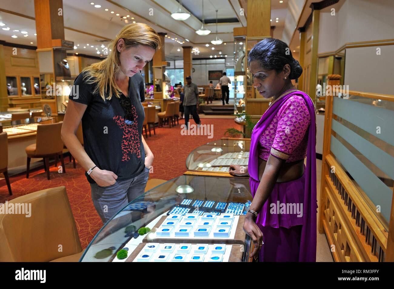 Jewellery shop interior hi-res stock photography and images - Alamy