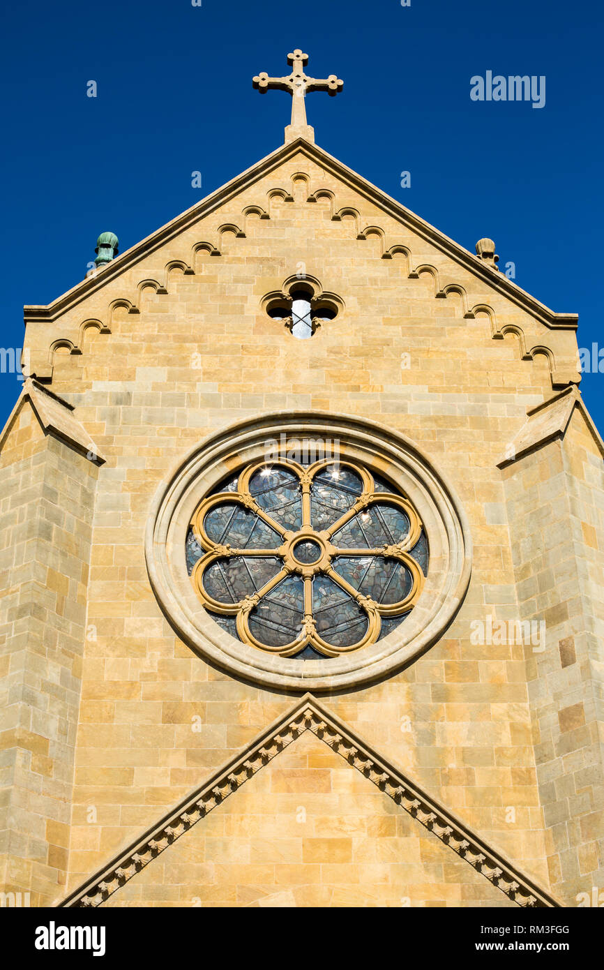 Collegiale Church - Neuchatel, Switzerland Stock Photo - Alamy