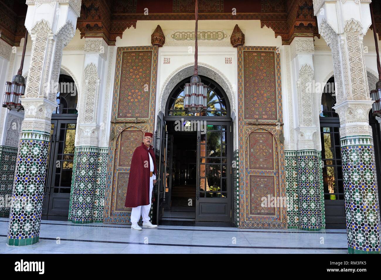 La mamounia palace hotel hi-res stock photography and images - Alamy