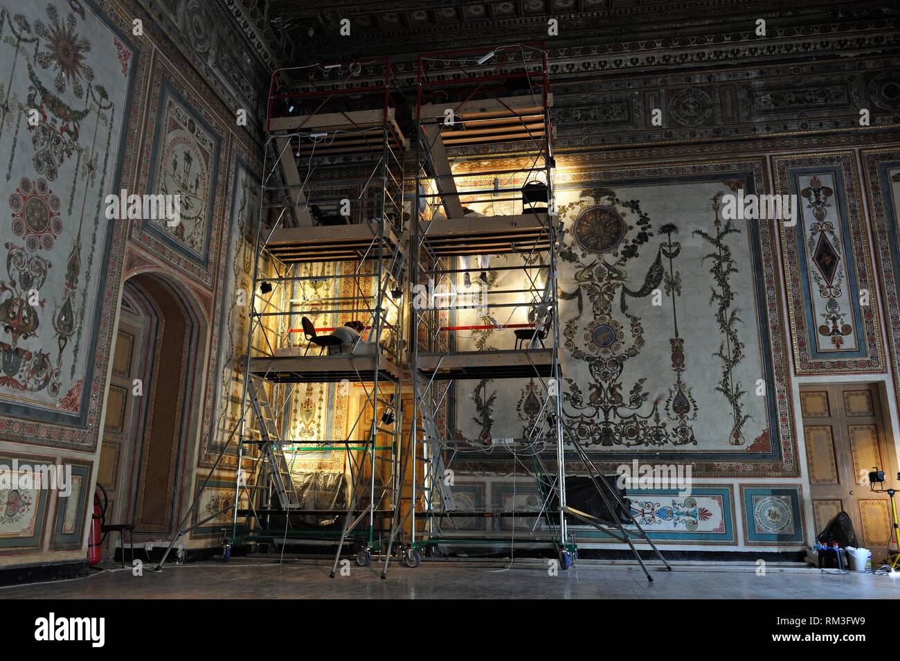 Interior restoration hi-res stock photography and images - Alamy
