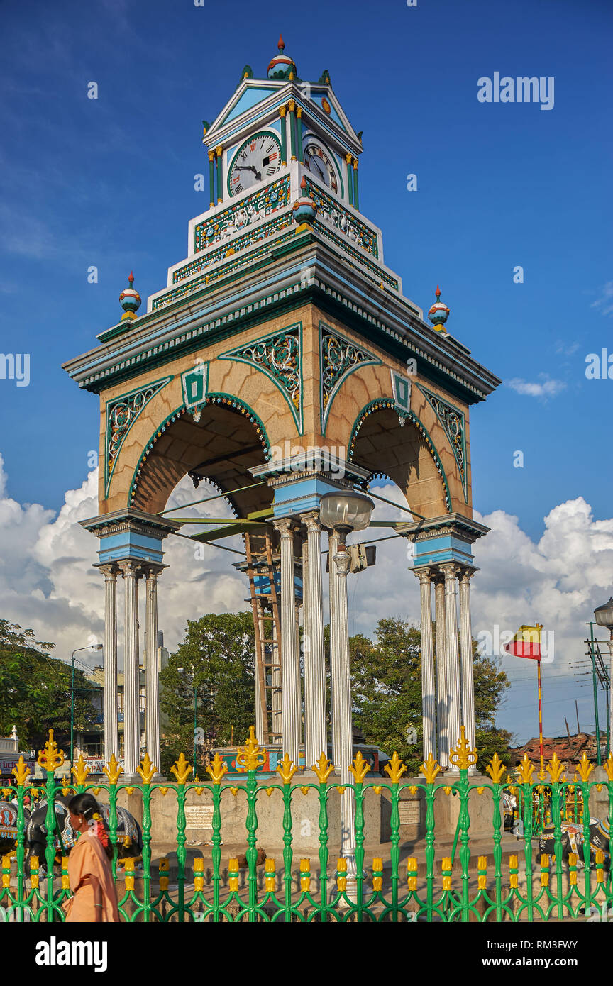 Clock tower karnataka india hi-res stock photography and images - Alamy