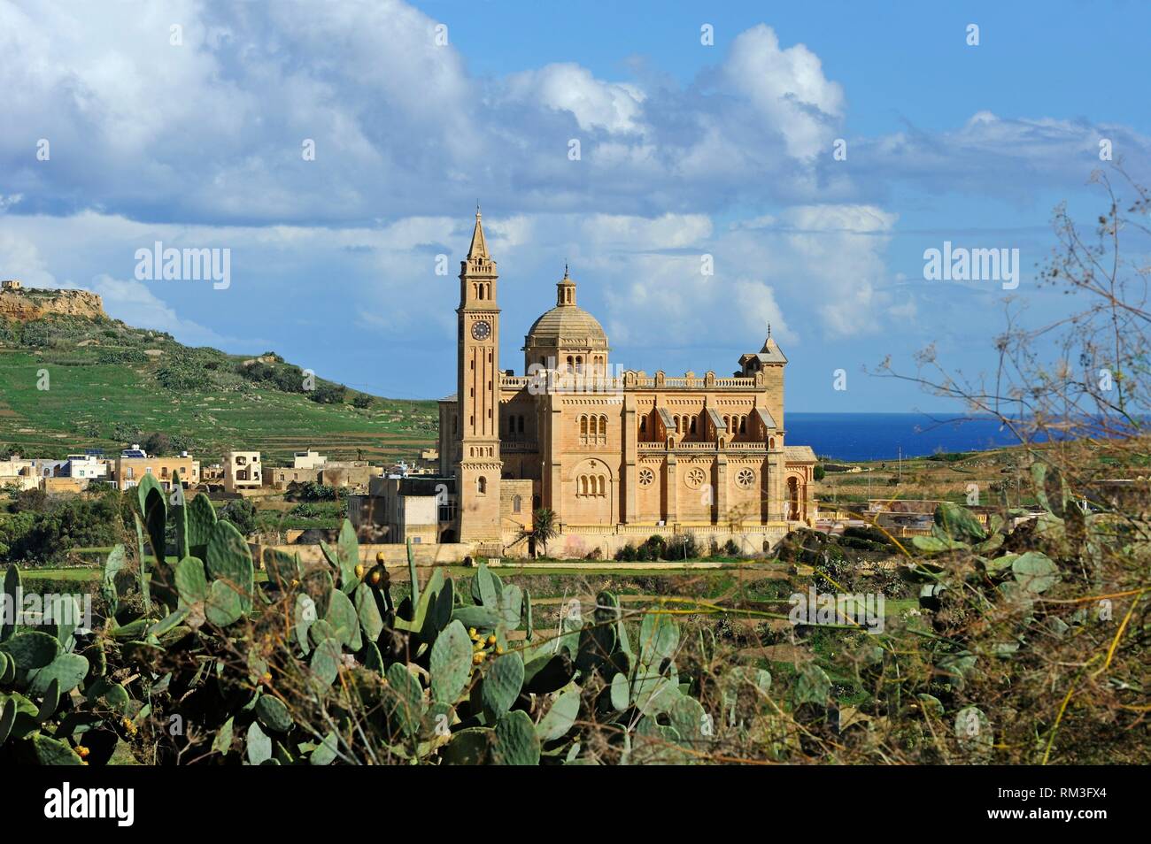 Basilica of the blessed virgin of ta pinu hi-res stock photography and ...