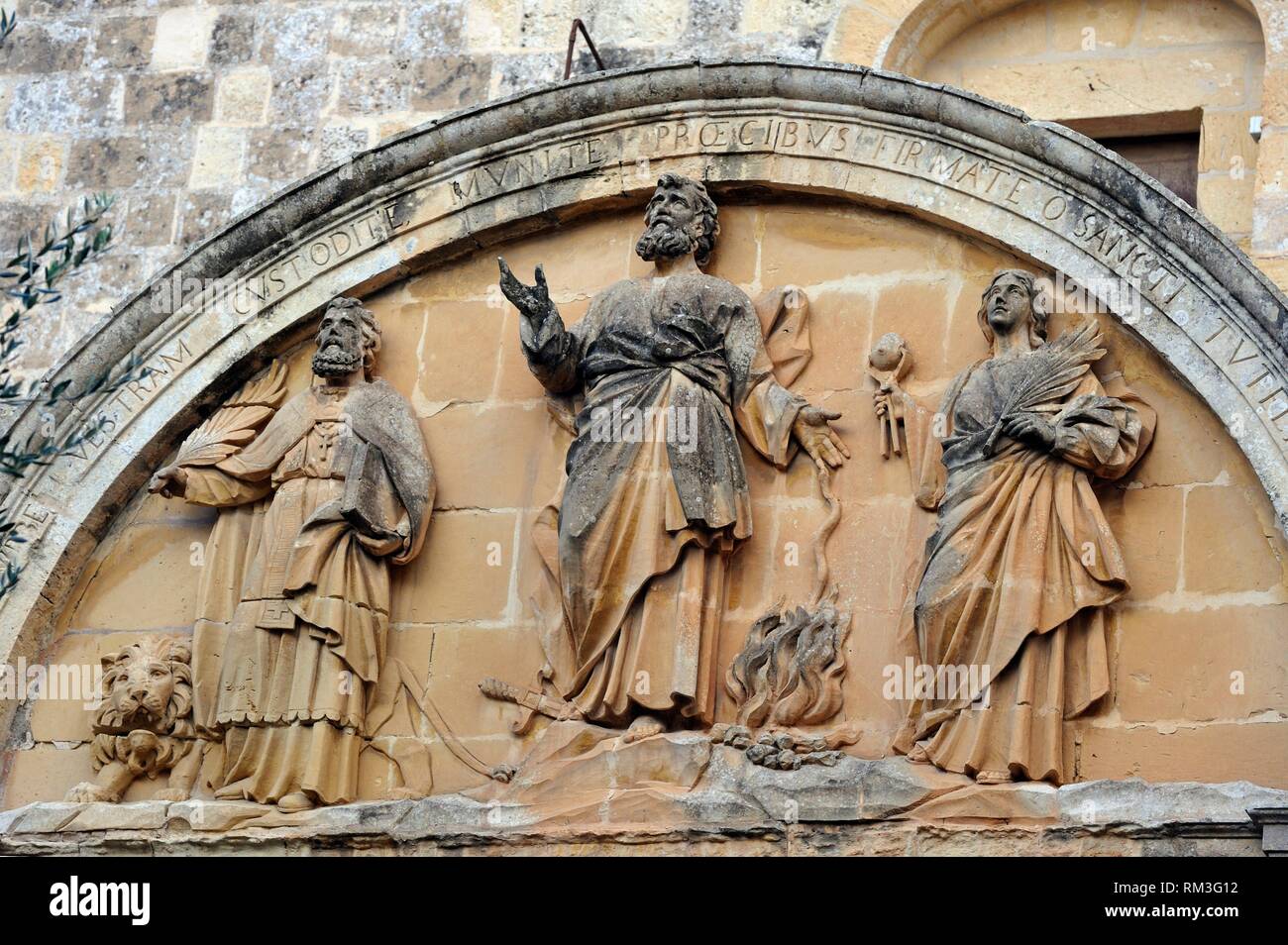 Patron saints of europe hi-res stock photography and images - Alamy