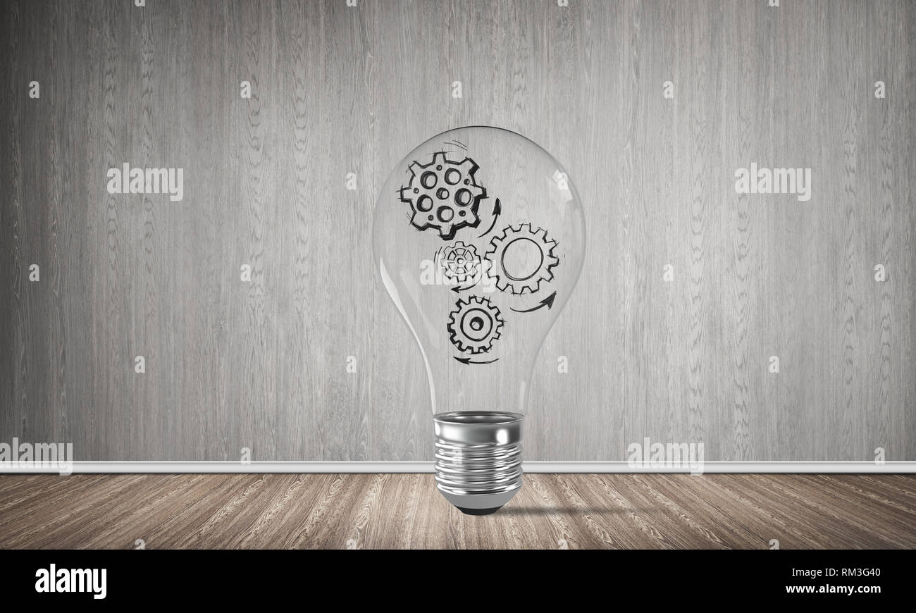 Concept of lightbulb as symbol of new idea Stock Photo - Alamy