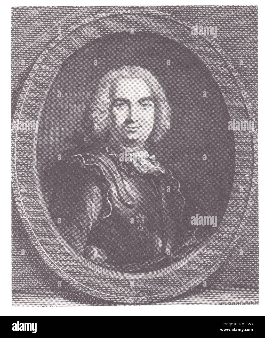 BERNARD FRANCOIS MAHE . COMTE DE LA BOURDONNAIS Stock Photo - Alamy
