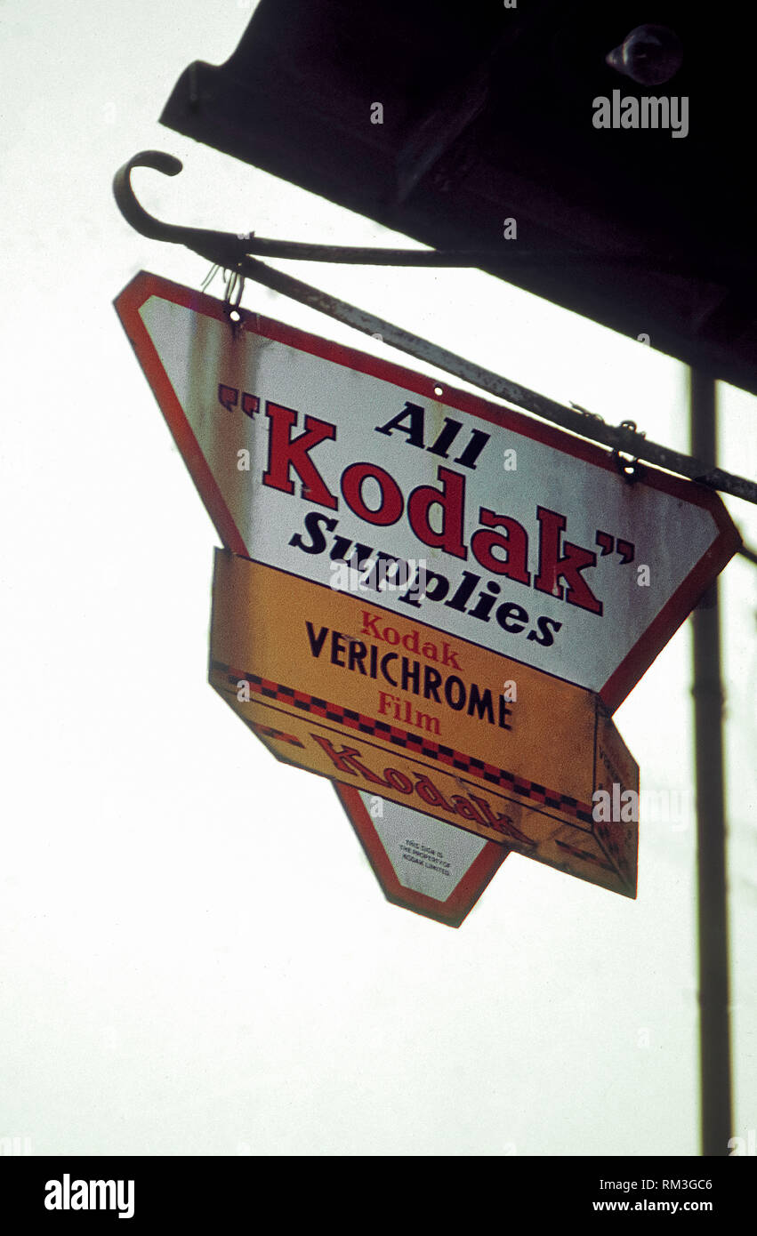 Kodak sign hi-res stock photography and images - Alamy