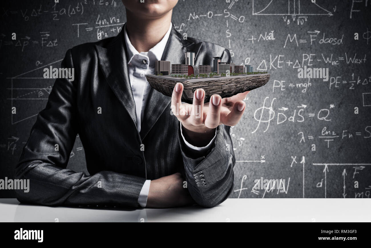 Concept of modern urban development Stock Photo - Alamy