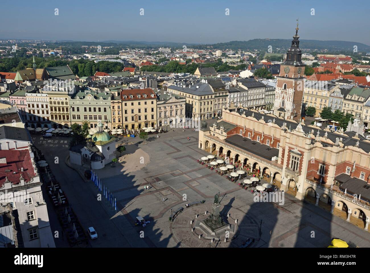 Rynek glowny aerial hi-res stock photography and images - Alamy