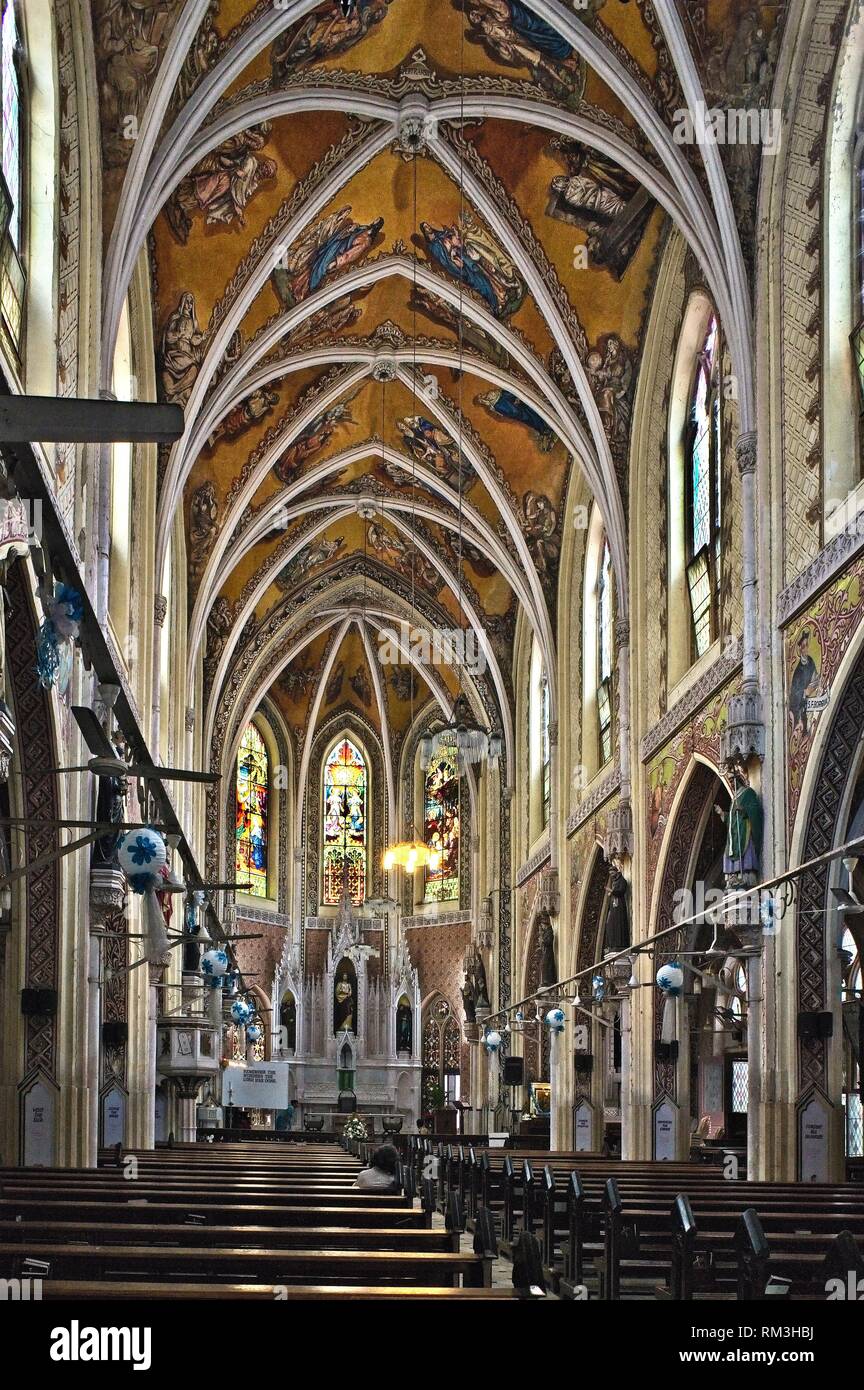 Holy Name cathedral, Colaba, Mumbai, Maharashtra, India, Asia Stock ...