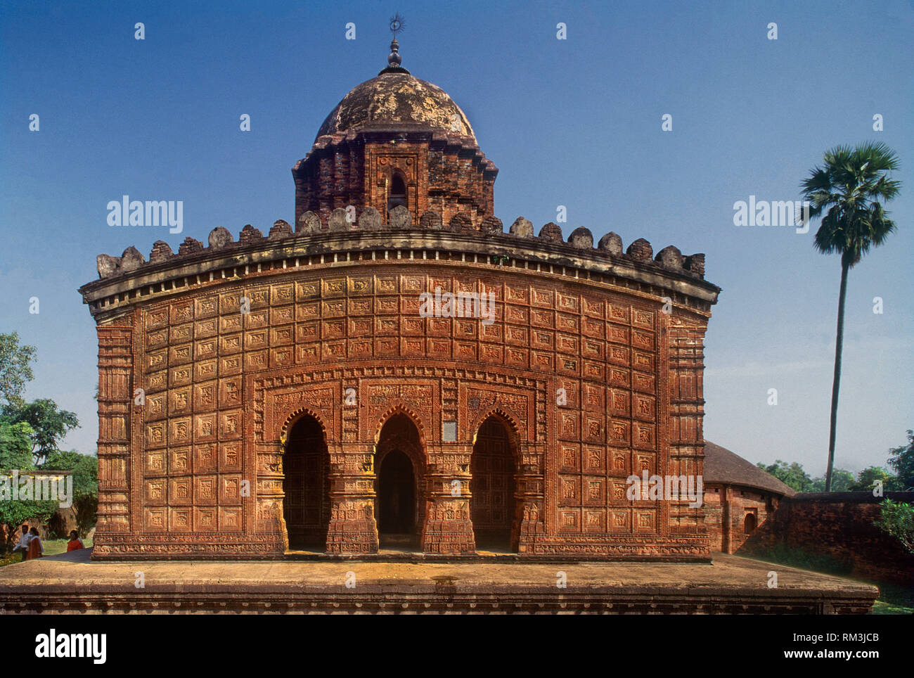 Madanmohan terracotta Temple, Bishnupur, West Bengal, India, Asia Stock ...