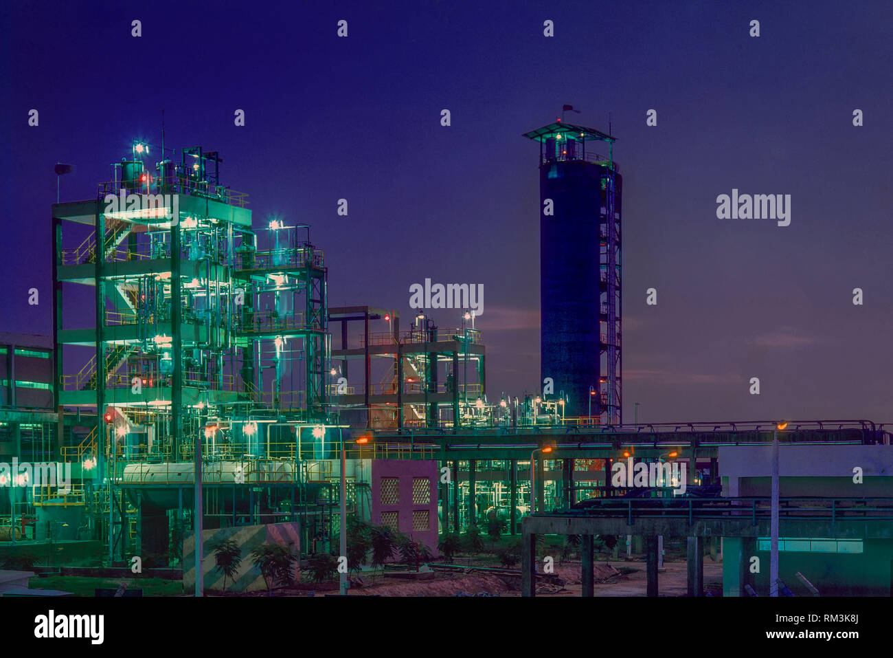chemical factory, Fluorocarbons, India, Asia Stock Photo - Alamy