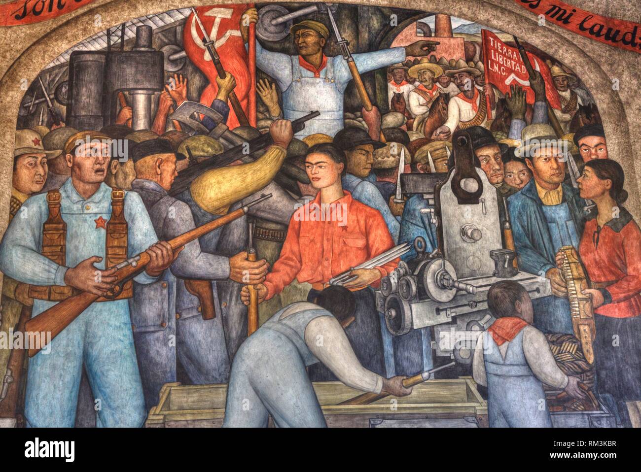 Diego Rivera Tierra Y Libertad